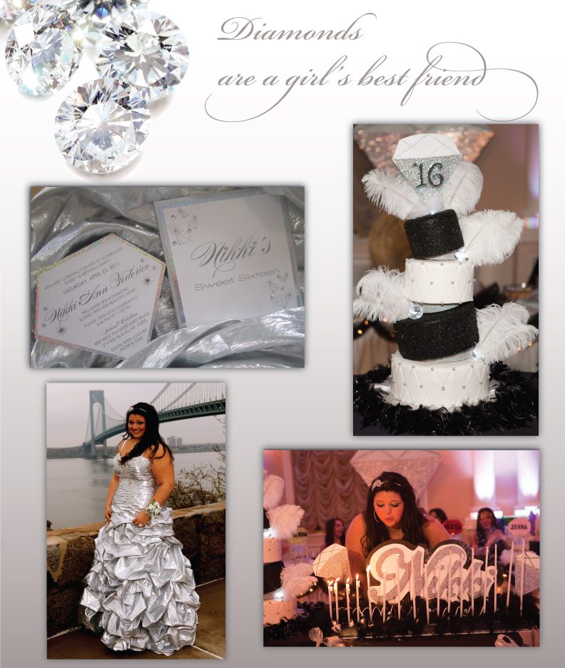 Sweet Sixteen Diamond Theme